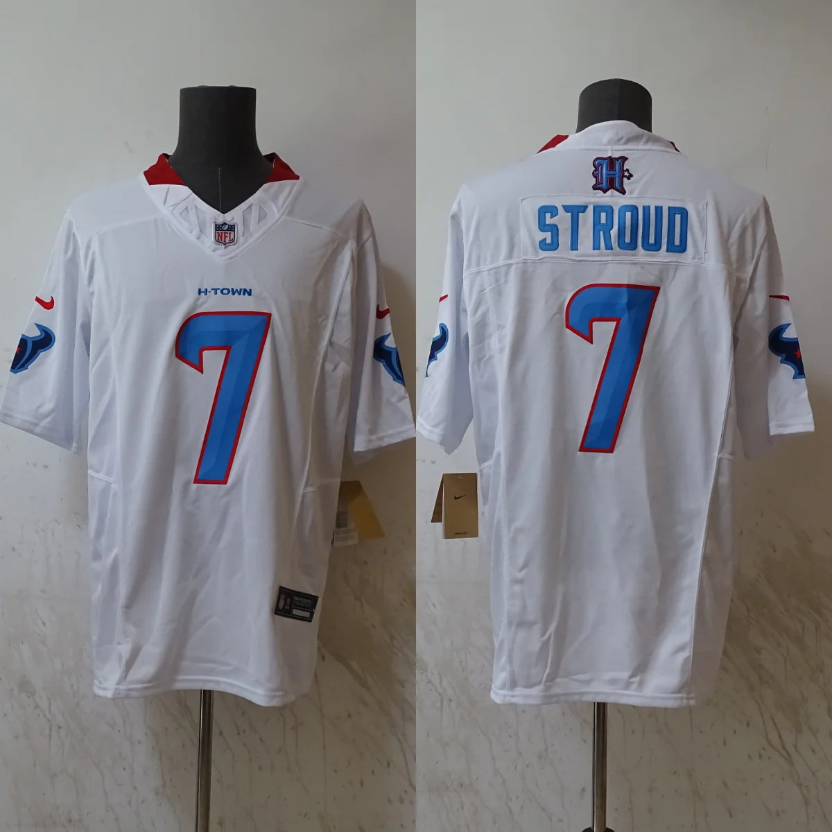 CJ Stroud Houston Texans official NFL Nike jersey H-Town – Ultimate sports jerseys
