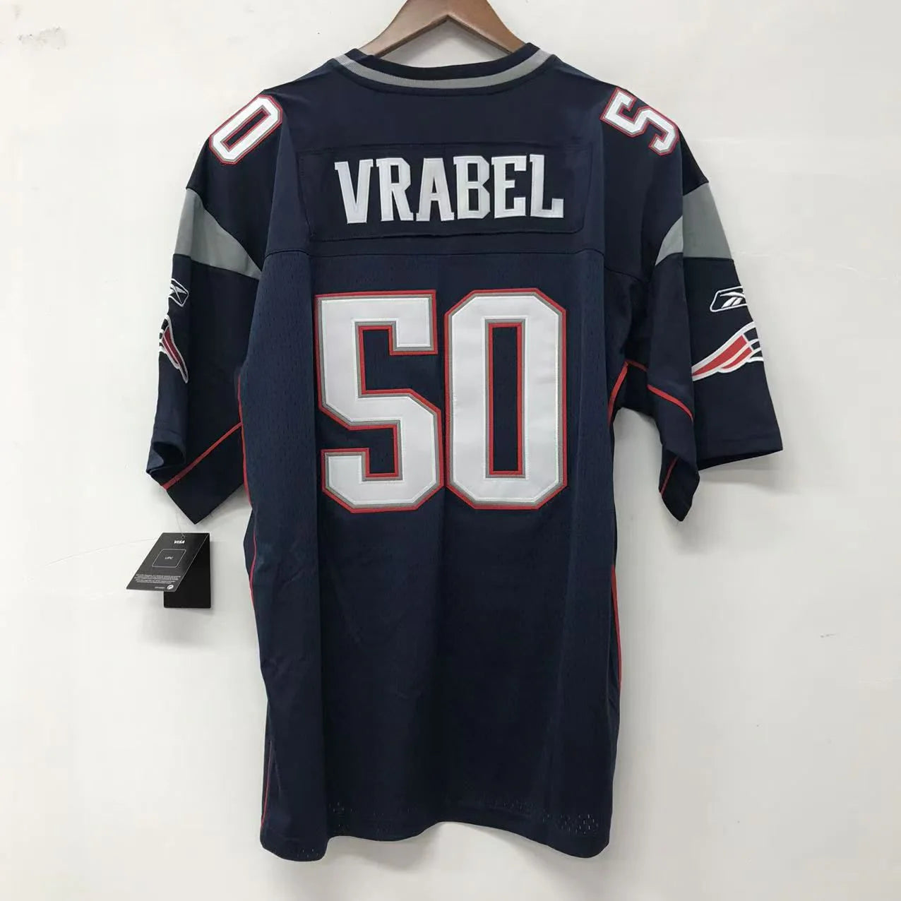Mike Vrabel New England Patriots Reebok Jersey Blue – Ultimate sports jerseys