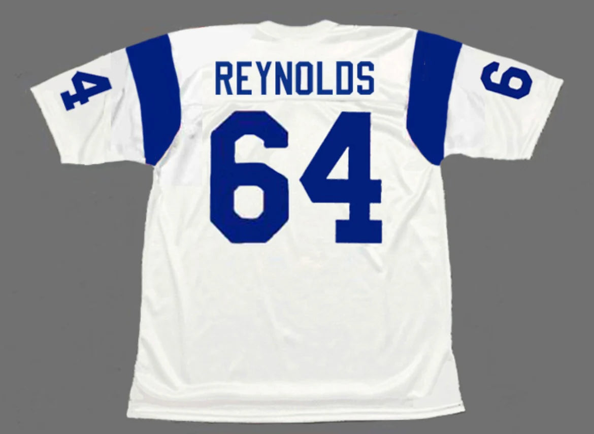 Jack “Hacksaw” Reynolds 1971 Los Angeles Rams NFL Mitchell & Ness Jers ...