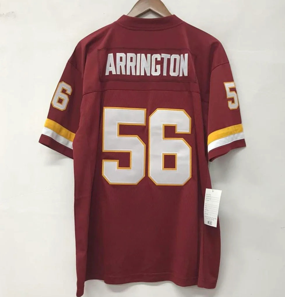 Lavar Arrington Washington Redskins Official NFL Mitchell & Ness Jerse ...