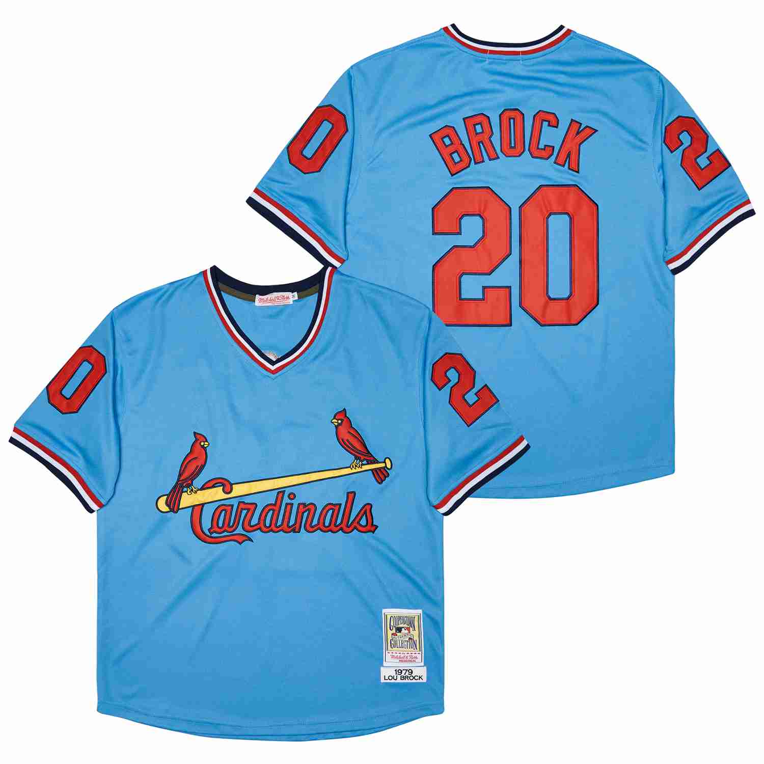 Lou Brock St. Louis Cardinals Jersey Mitchell & Ness – Ultimate sports ...