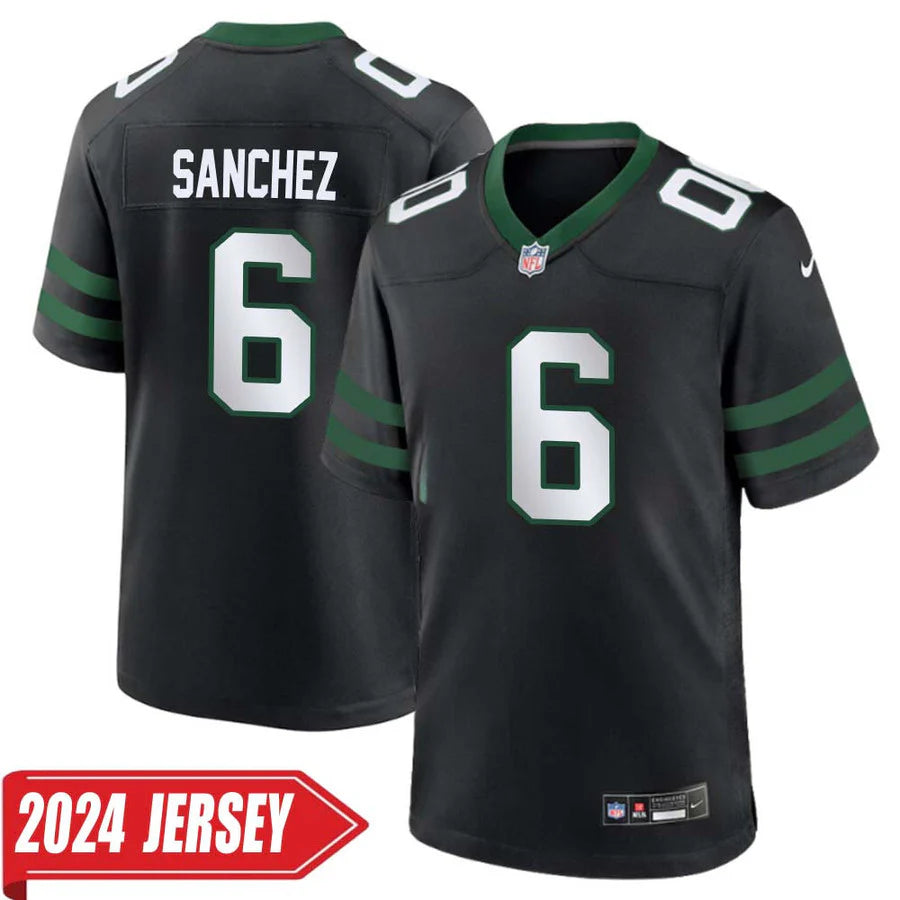 Mark Sanchez New York Jets Official NFL Nike Jersey Black – Ultimate ...